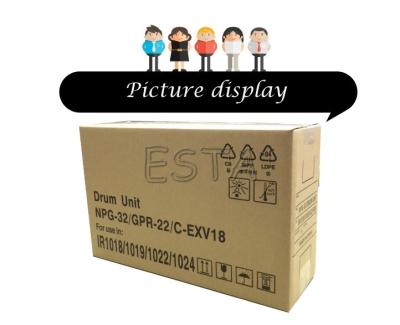 China Photoconductor EXV 18 / IR1024 Organic Photoconductor Drum Units For Canon Copier Machines for sale