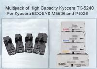 China Compatible Kyocera ECOSYS P5026cdn TK-5240 Black and Colour Toner Cartridge 4 Pack for sale