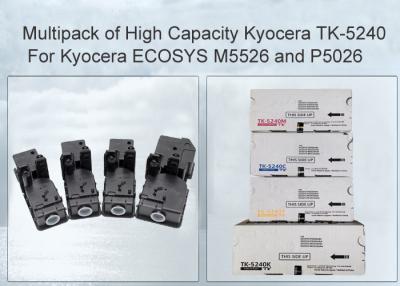 China Compatible Kyocera ECOSYS P5026cdn TK-5240 Black and Colour Toner Cartridge 4 Pack for sale