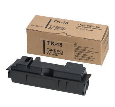 China Kyocera TK18 Toner 7200 Page Yield Copy Machine Toner Cartridge For Ecosys 1020 for sale