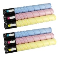 China Cyan TN - 321 by Konica Minolta C224 CMYK Color Laser Toner Full Set for sale
