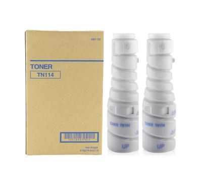 China TN114 Konica Minola Toner For Bizhub 162/163/180/181/210/211/7516/7521, DI152,DI183F for sale