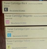 China Fuji Xerox Docucentre Sc2022 Copier Multipack value set Toner for  CT203024 to CT203027 for sale