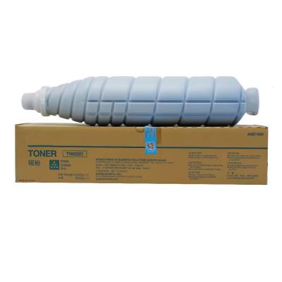 China Konica Minolta Toner TN622 Cyan Color Toner Cartridges A5E7150 A5E7250 A5E7450 for sale
