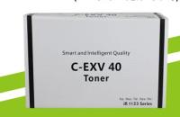 China C - EXV 40 BK Canon Copier Toner ImageRunner 1133 Printers Page Yield Of 6K for sale