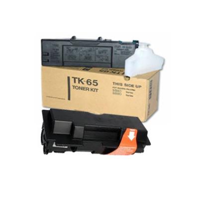 China Kyocera FS - 3850 Ecosys Toner TK65 Black High Capacity Toner Kit for sale