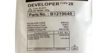 China B1219640 Type 28 Developer Japan Ricoh Toner Cartridge 60000 Pages / Ricoh Aficio Toner 1015 2015 2018 for sale