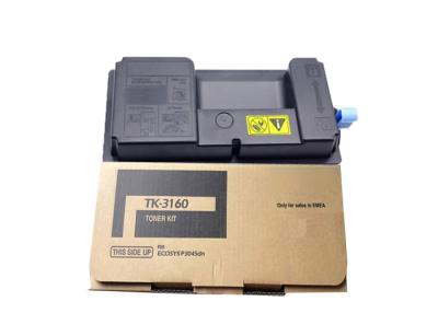 China Original Kyocera Toner Cartridges TK - 3160 Black Toner For Ecosys P3045dn - 12.5k for sale