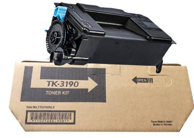 China High Capacity 25K Black Kyocera Toner Cartridges TK-3190 / 1T02T60NL0 for sale