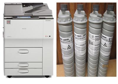 China Mp7502sp Ricoh Toner Cartridge Type 6110D Black High Yield 43K for sale