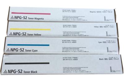 China NPG52 Black Copier Toner Canon Printer Cartridges For iRC ADV C2030H C2020H 2025H Copier for sale