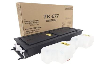 China TK677 Kyocera Toner Cartridges For KM - 2540 / 3040 / 2560 / 3060 / 300i Photocopy Machine for sale