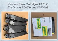 China KYOCERA TK-5150Y TONER CARTRIDGE 1T02NSANL0 FOR ECOSYS 6535, 4 PCS PER SET 10K PAGES for sale