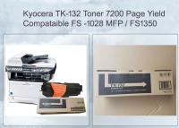 China Compatible Tk-132 Laser Printer Toner Cartridge For Kyocera Mita for sale