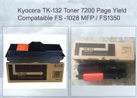 China Compatible Tk-132 Tk132 Black Toner For Kyocera Mita Fs-1028mfp Fs-1300d Fs-1350 for sale