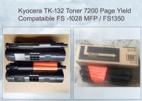 China Premium Kyocera Tk-132 Black Toner Cartridge Fits Printers Fs-1300/1350 Easy Installation for sale