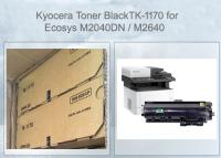 China Black TK-1170 Kyocera Toner Cartridge 7200 Pages A4 for sale