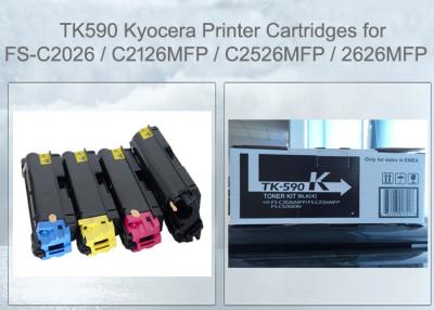 China Kyocera TK590K Toner Cartridge Black For FS-C2526 C2626 M6026 M6526 for sale