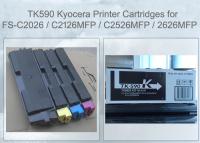 China Kyocera TK590K Toner Cartridge Black For FS-C2526 C2626 M6026 M6526 for sale