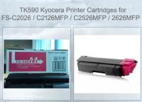 China Kyocera TK590M Toner Cartridge Magenta For FS-C2526 C2626 M6026 M6526 Original for sale