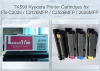 China Kyocera TK590M Toner Cartridge Magenta For FS-C2526 C2626 M6026 M6526 Original for sale