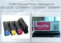 China Kyocera FS-C2026MFP Copier Toner Cartridge For Kyocera Mita TK590 CMYK EU Version for sale