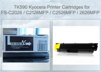 China Compatible Kyocera Toner Cartridge TK590 Fits Kyocera FS C2026 FS C2126 FS C5250 FS C2526 for sale