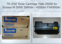 China 25000 Pages Kyocera Toner Cartridge TK-3130 For ECOSYS M3550idn for sale