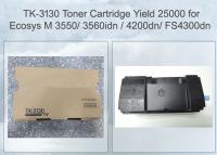 China Compatible Black TK3130 Kyocera Printer Toner Cartridges For Kyocera ECOSYS M3550idn for sale