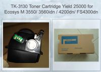 China Compatible Kyocera Copier Toner Cartridge 1T02LV0NL0 TK3130 Black 25000 Page Yield for sale