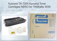 China Kyocera TK-7205 Taskalfa Toner Cartridge Black TASKalfa 3510i Compatible for sale