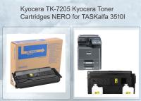 China Kyocera Mita TASKalfa Toner 3510i TK7205 For B/W Multifunctional Photocopier for sale