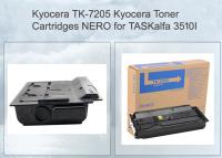 China Kyocera TK-7205 Black Yield 35000 Printer Toner Cartridge For TASKalfa 3510i Printer for sale