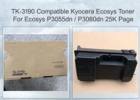 China TK-3190 Extra High Capacity Black Kyocera Toner Cartridge For ECOSYS P3055 Mono Printer for sale