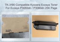 China TK-3190 Extra High Capacity Black Kyocera Toner Cartridge For ECOSYS P3055 Mono Printer for sale