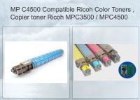 China Mpc4500 / 3500 Cyan Ricoh Toner Cartridge 888607 With 17000 Yield Pages for sale