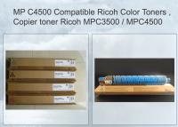 China Mpc4500 / 3500 Cyan Ricoh Toner Cartridge 888607 With 17000 Yield Pages for sale