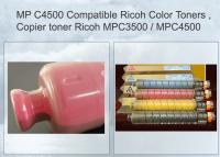 China MPC4500 Copier Ricoh Toner Cartridge For Aficio MPC3500 4 Sets for sale