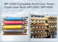 China MPC4500 Copier Ricoh Toner Cartridge For Aficio MPC3500 4 Sets for sale
