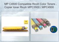 China Compatible Aficio MP C4500 Ricoh Toner Cartridge Yellow 888605 for sale
