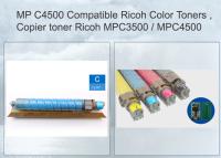 China Compatible Ricoh Aficio MP C4500 Color Laser Toner Cyan 888607 for sale