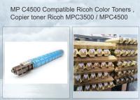 China Compatible Ricoh Aficio MP C4500 Color Laser Toner Cyan 888607 for sale