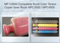 China Ricoh Color Toner MP C3500 A Class For Ricoh Multi Function MP C4500 - High Page Yeild for sale