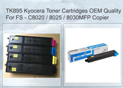China Kyocera Mita TK-895C Kyocera Toner Cartridge Cyan FS-C8020 FS-C8025 Single Package for sale