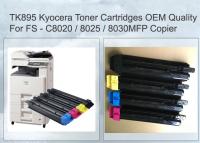 China Kyocera TK-895 Premium Quality Color Laser Toner Cartridge Rainbow Pack for sale
