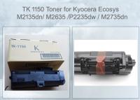 China Kyocera ECOSYS Toner M2735dw Kyocera TK-1150 Toner Cartridge for sale