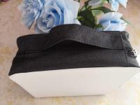 China Sublimation Blank Makeup Bag Custom Sublimation Cosmetic Bag for sale