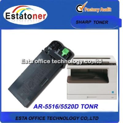 China AR020ST Sharp Copier Toner , Sharp Toner Recycling AR5516 AR5516D AR5520N for sale