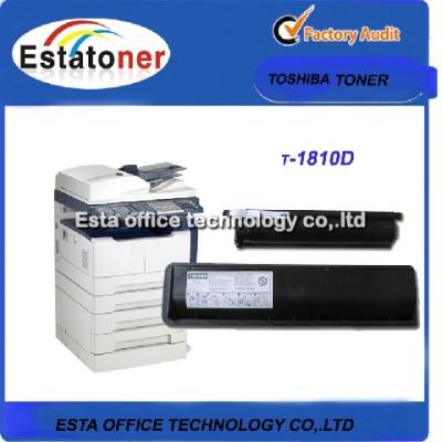 China T-1810D Toshiba E-studio Toner , 16000pages Toshiba Copier Toner for sale