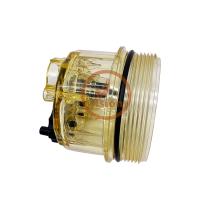 China Fuel Water Separator Filter Bowl Cup Excavator Hydraulic Parts 400508-00062 400508-00063 for sale